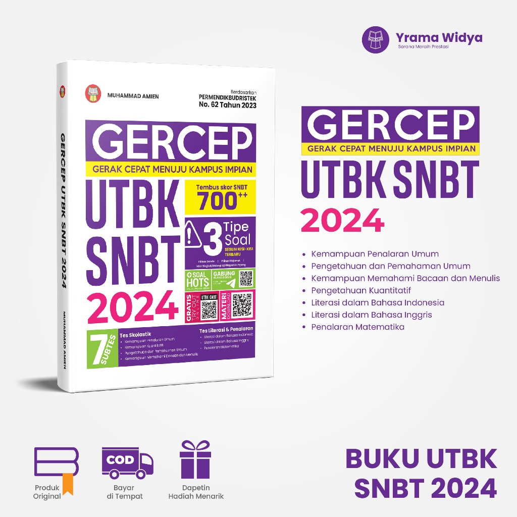 Jual Buku UTBK SNBT 2024 Full Pembahasan | Shopee Indonesia