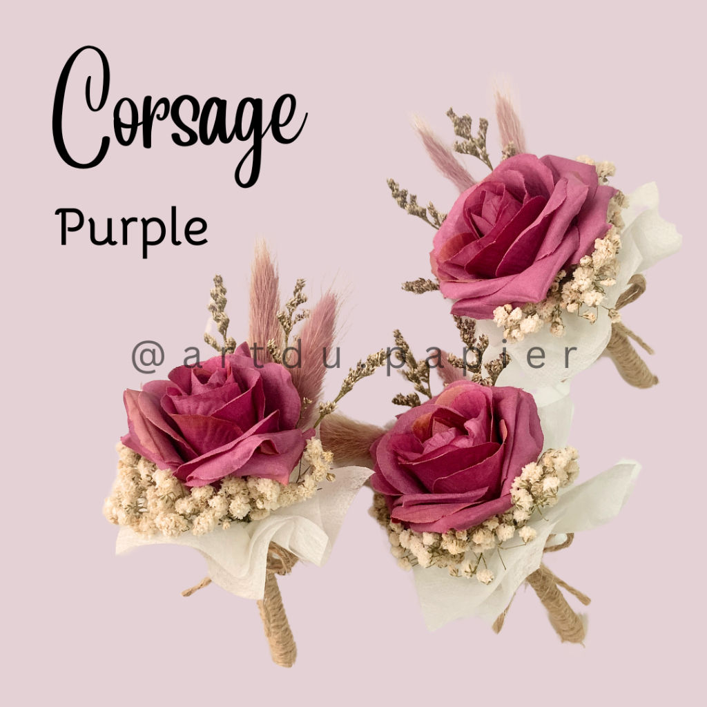 Jual Corsage Korsase Boutonniere Hiasan Jas Pengantin Pernikahan ...