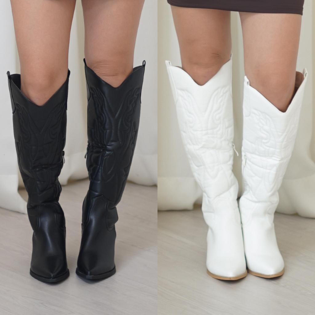 Jual BAYSIC Howdy Cowboy Boots | Shopee Indonesia