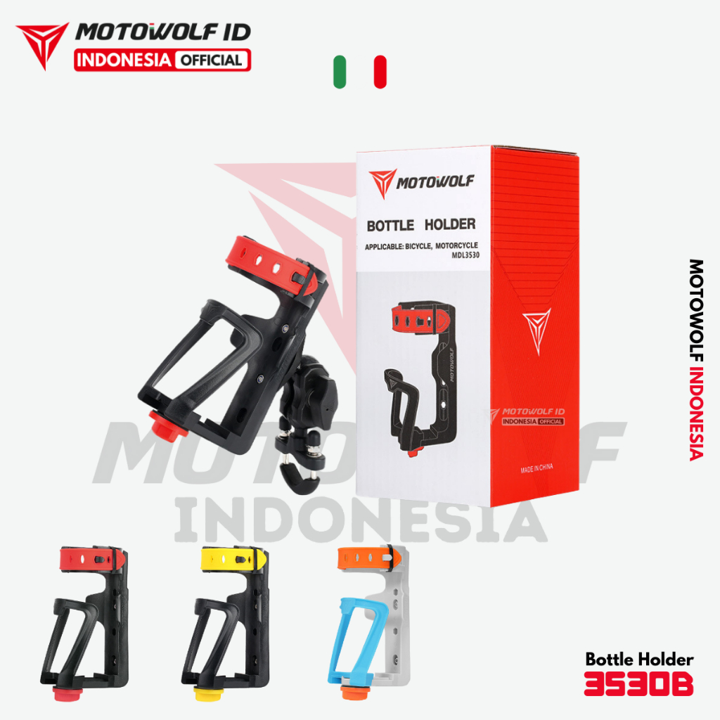 Jual Motowolf Bottle Holder 3530 Tempat Botol Minum Stang Sepeda ...