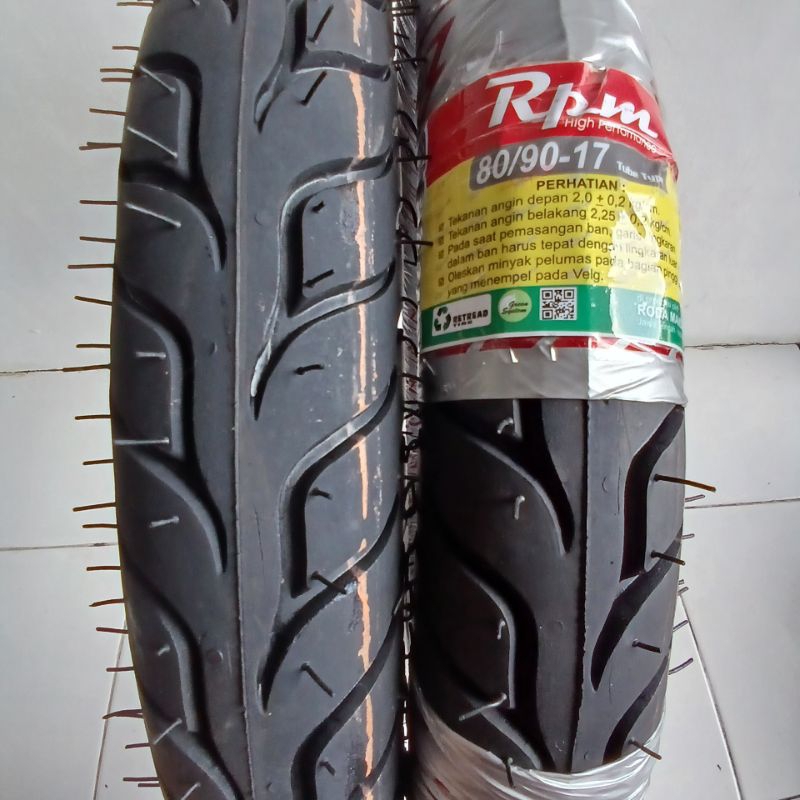 Jual ban motor bebek flemmo 80/90-17 tubetype bukan tubeless | Shopee ...
