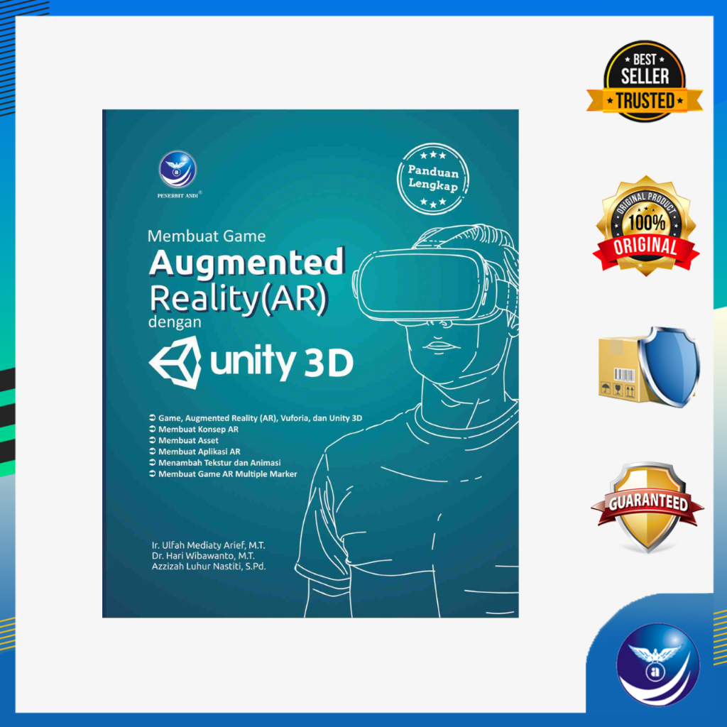 Jual Panduan Lengkap: Membuat Game Augmented Reality(AR) dengan Unity 3D - Ir. Ulfah Mediaty Ar ...