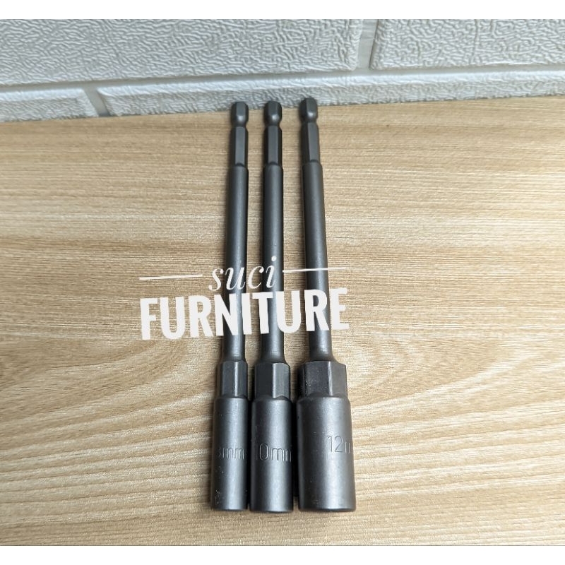 Jual Kunci Sok Cvt motor panjang 15cm / Mata roofing panjang mata obeng ...