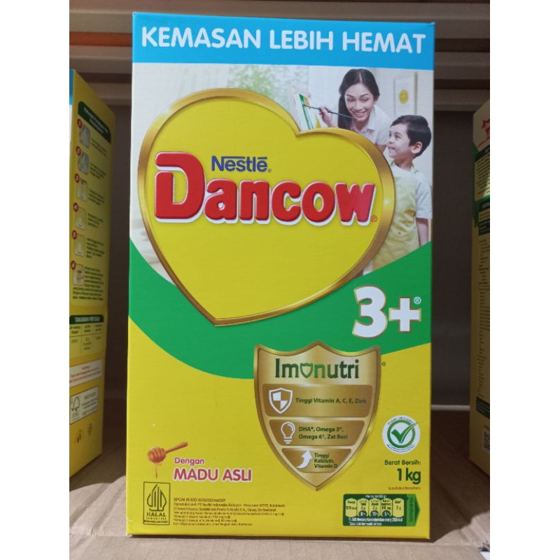 Jual Dancow 3+ Imunutri Rasa Madu dan Vanila 1kg ED 2026 | Shopee Indonesia