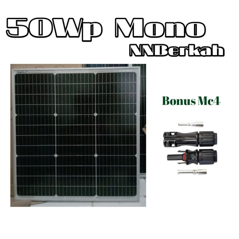 Jual Solar Panel GH 50wp Mono Solar Cell Panel Tenaga Surya | Shopee ...