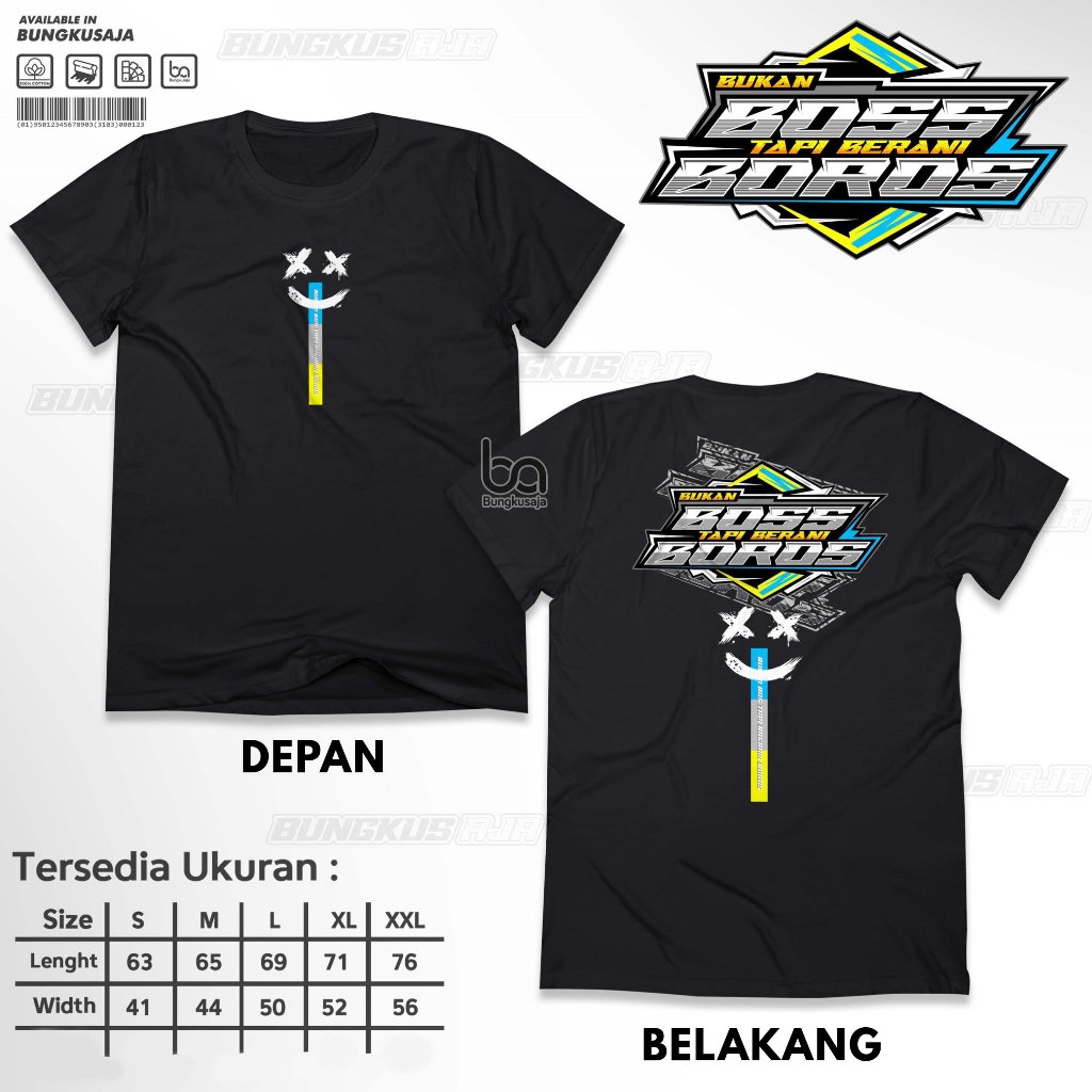 Jual Kaos Team Rungkad Bukan Boss Tapi Berani Boros - Baju Kata Kata ...