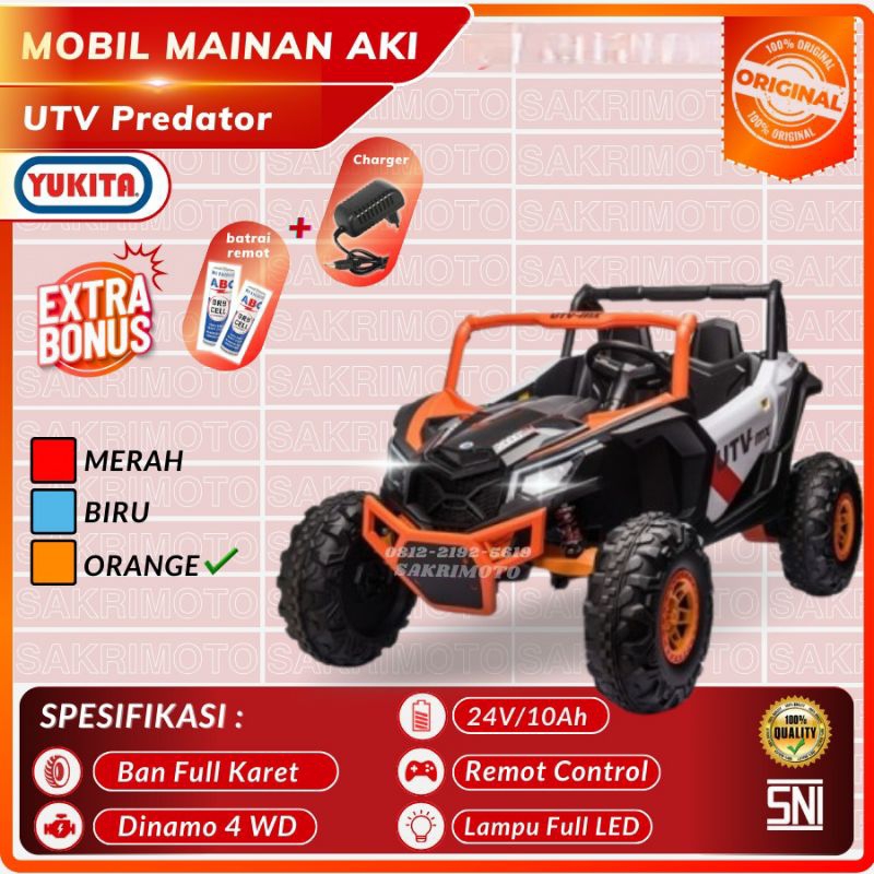 Jual mobil mainan aki utv predator dewasa | Shopee Indonesia