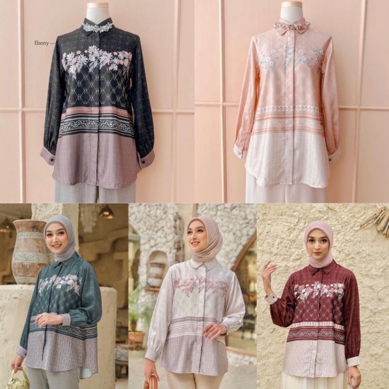 Jual Zalina Signature Blouse Kienka Official | Shopee Indonesia