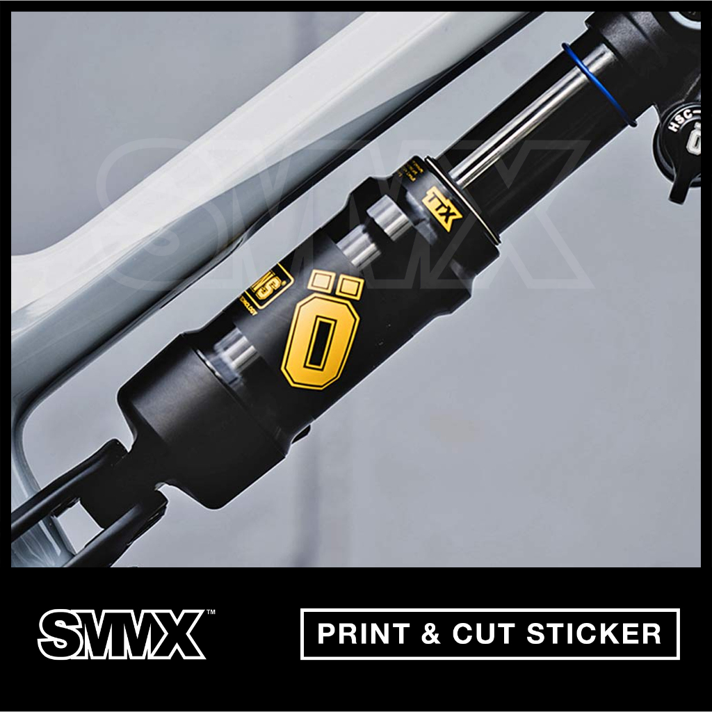 Jual Sticker Stiker Shock Ohlins MTB | Shopee Indonesia