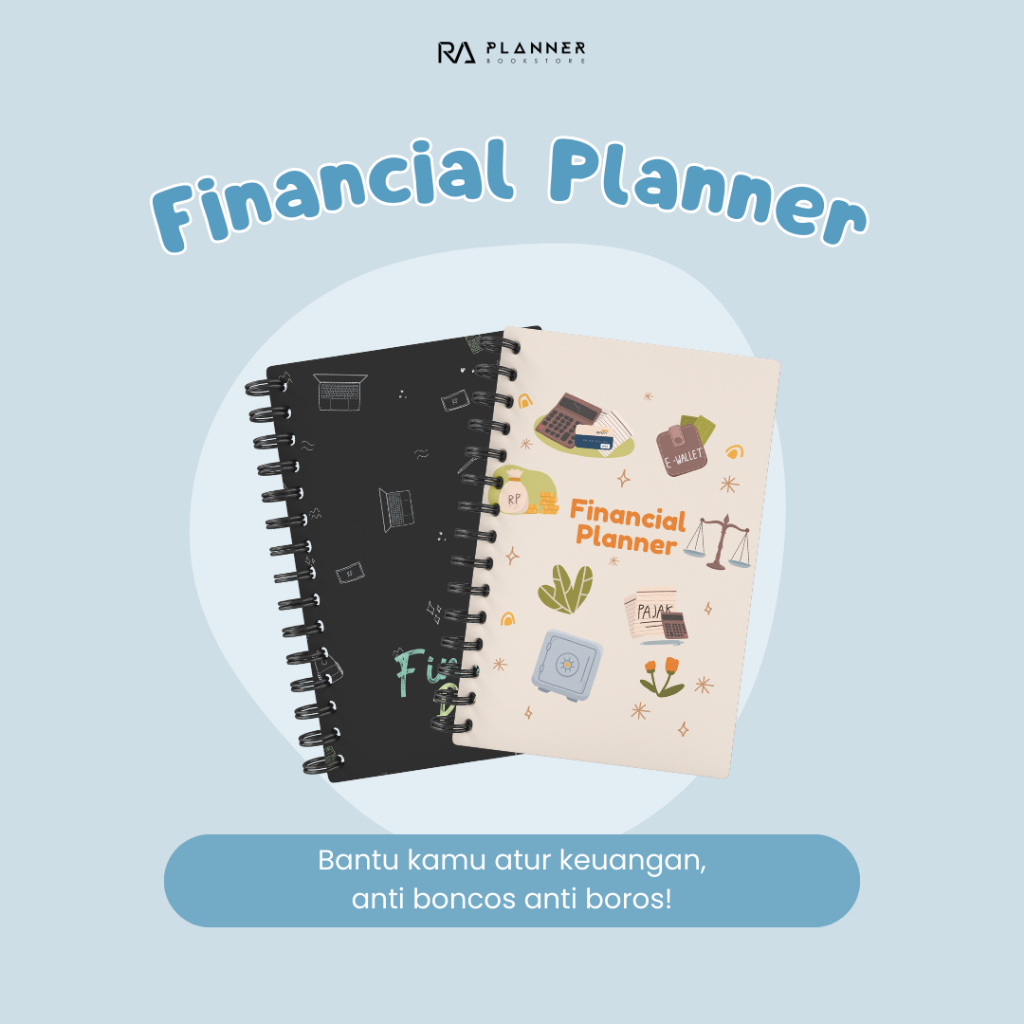 Jual Financial Planner 6 Bulan Notebook Buku Catatan Keuangan Catat ...