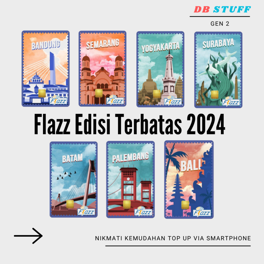 Jual Flazz BCA GEN 2 ORI Edisi Terbatas - SUPPORT NFC | Shopee Indonesia