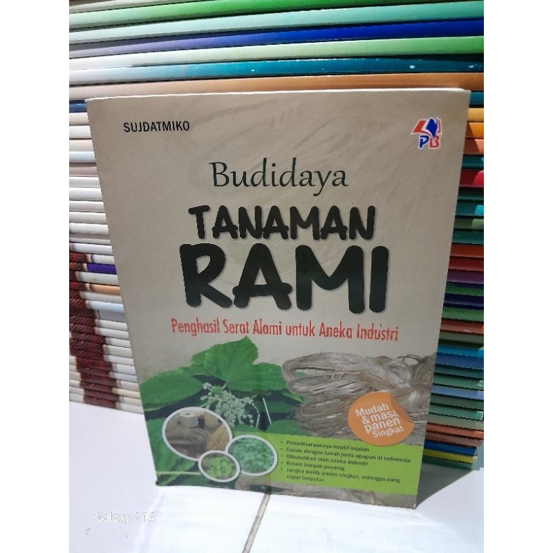 Jual BUKU BUDIDAYA TANAMAN RAMI pengahasil serat Alami untuk aneka ...
