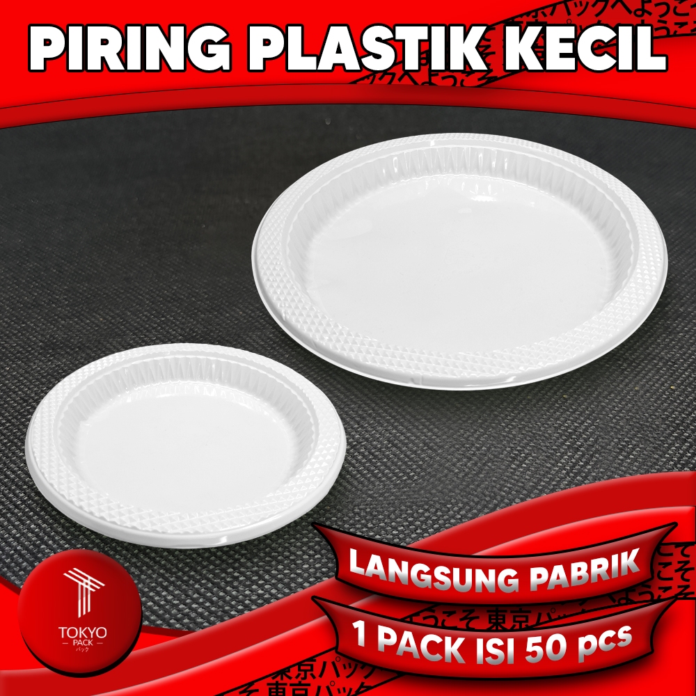 Jual PIRING PLASTIK KECIL PIRING ACARA PIRING MAKAN PIRING PESTA ...