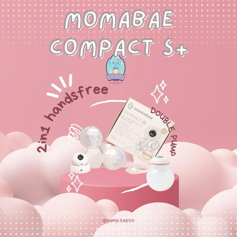Jual Ready sewa Momabae Compact s+ 2in1 handsfree dual pump pompa asi ...