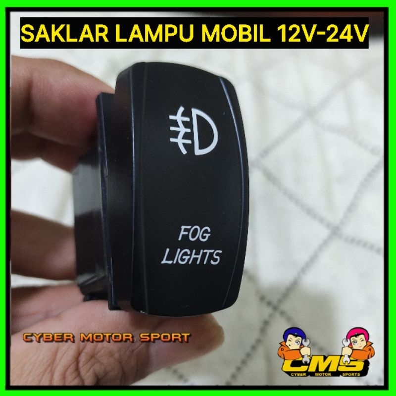 Jual Saklar lampu logo . saklar mobil universal rocker saklar arb ...