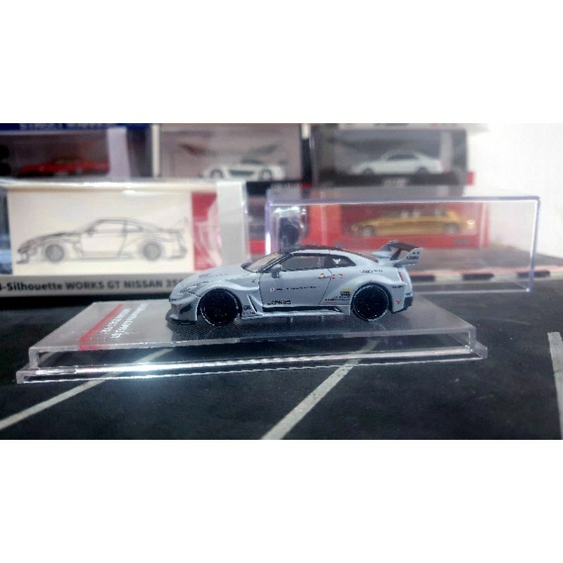 Jual Diecast CM Model LB Silhouette Nissan Skyline GTR R35 Grey ...