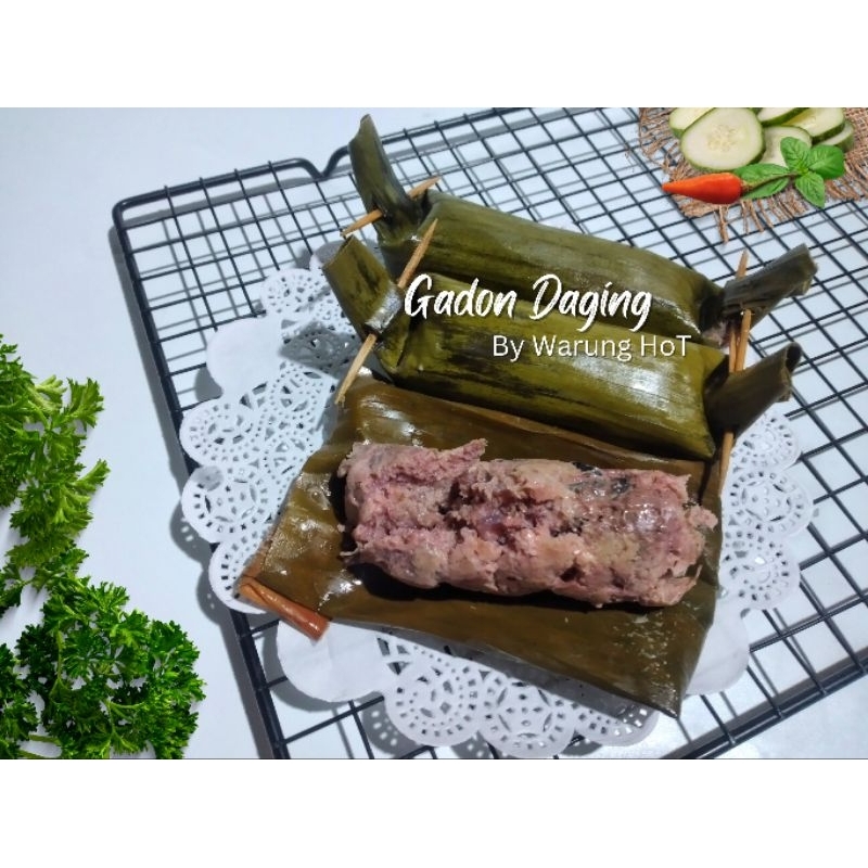 Jual GADON DAGING | GADON TERI NASI | GADON AYAM | Shopee Indonesia