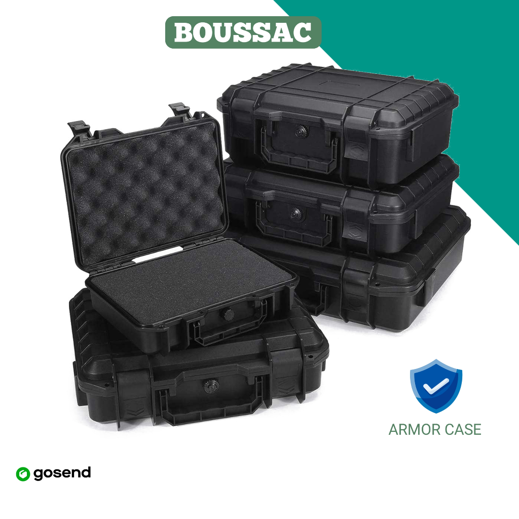 Jual SHOCKPROOF Tool Box Waterproof + Busa Kotak Perkakas Koper Pelican ...