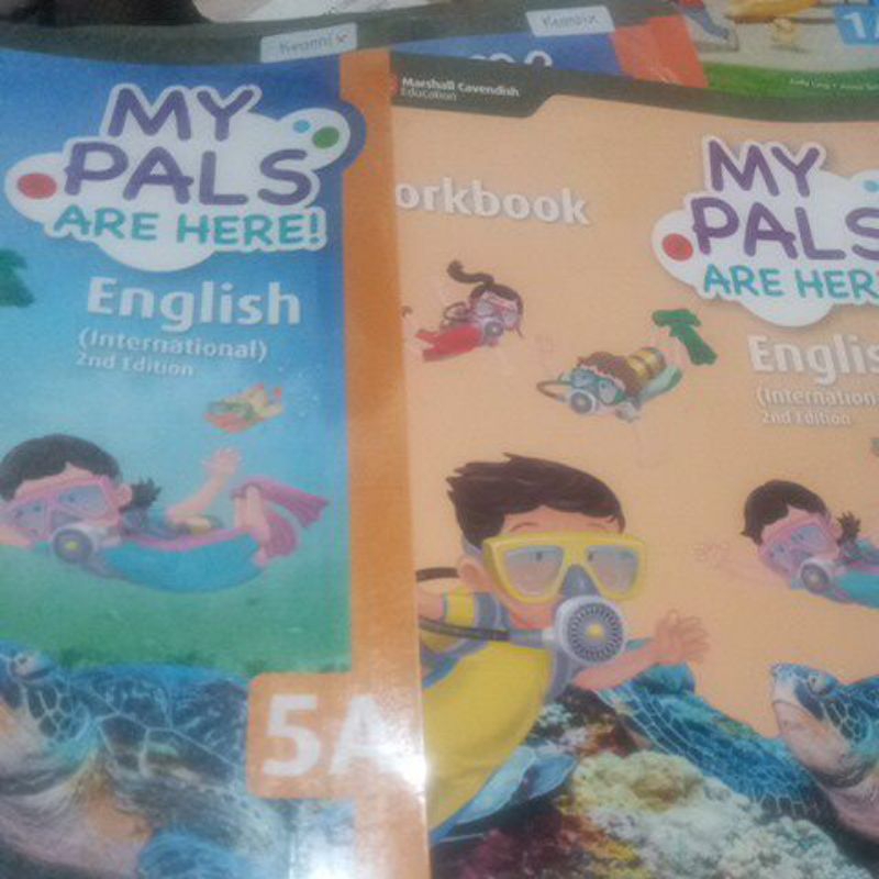 Jual my pals are here English pupils book dan workbook 5A | Shopee ...