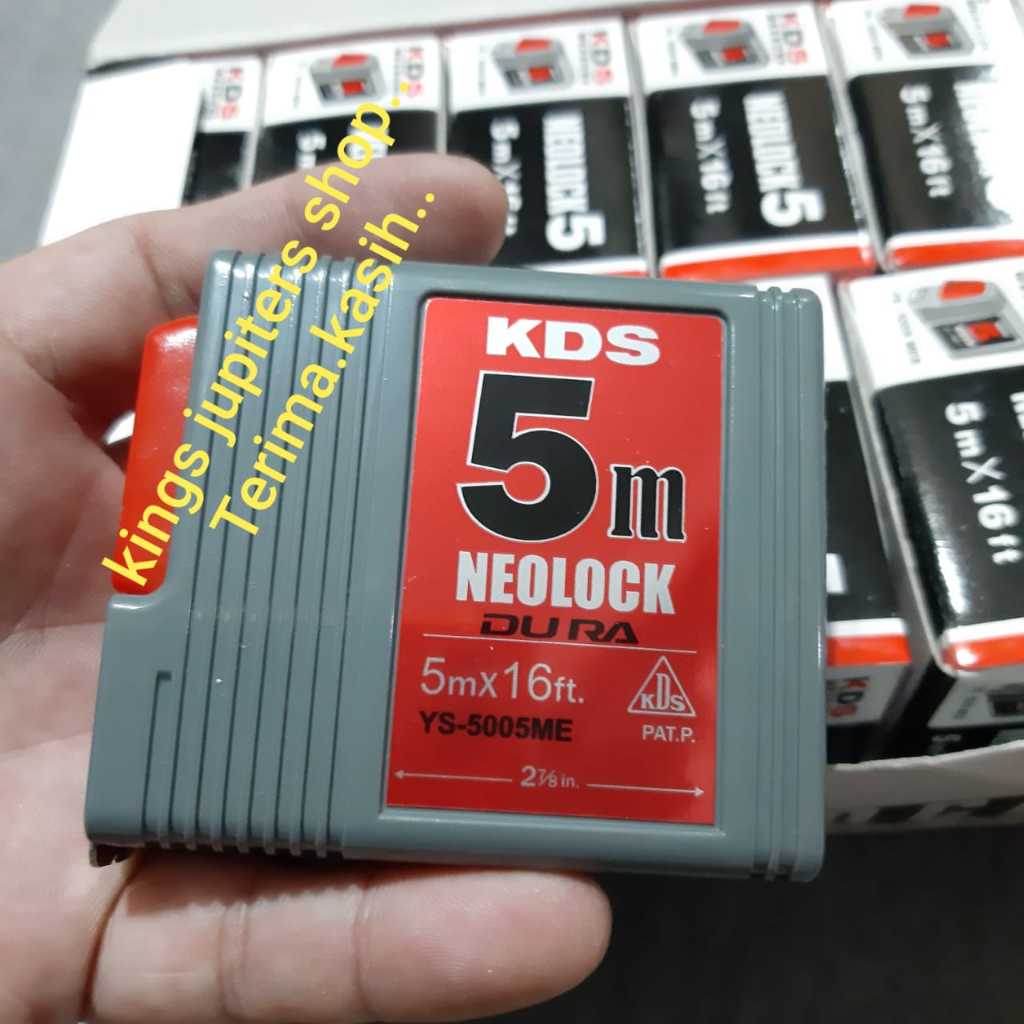 Jual ORI meteran KDS 3m 5m ATAU MERK LAINYA DENGAN KUALITAS YANG BAIK meter tukang 3 5 7,5 meter ...