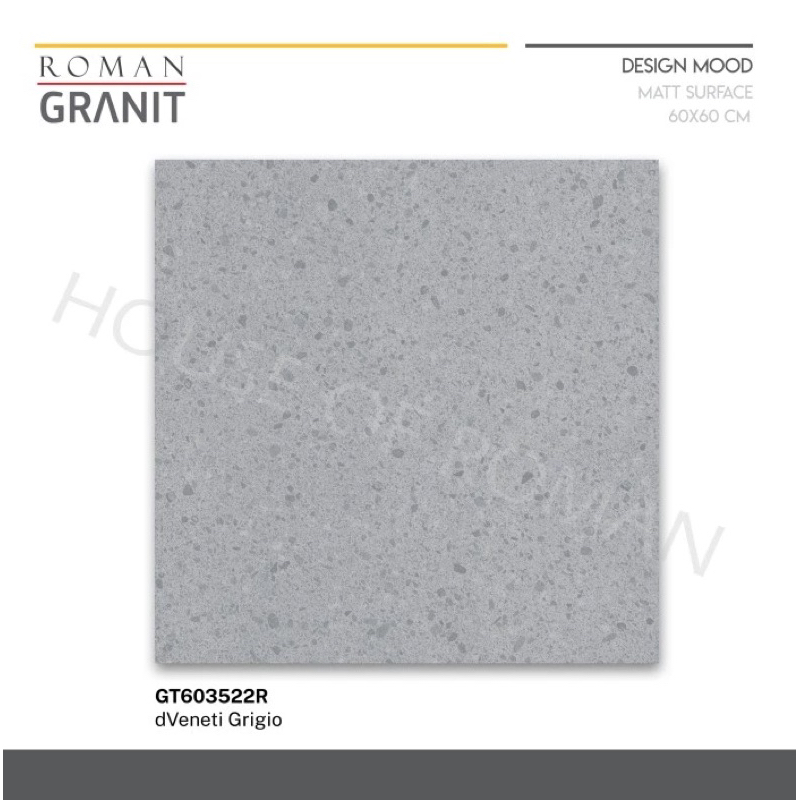 Jual granit Roman motif Terazo 60x60 GT603522 dVeneti grigio KW1 teras ...