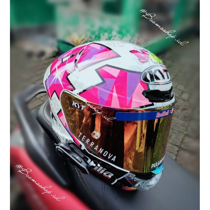 Jual helm kyt tt course repaint livery aliexespargaro 22 | Shopee Indonesia