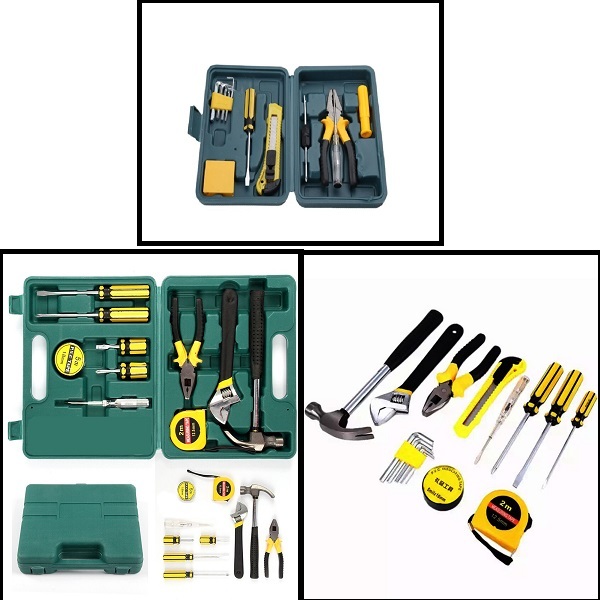 Jual Alat Tukang Perkakas Tool Set Tool Box Obeng Kunci L Palu Tang ...