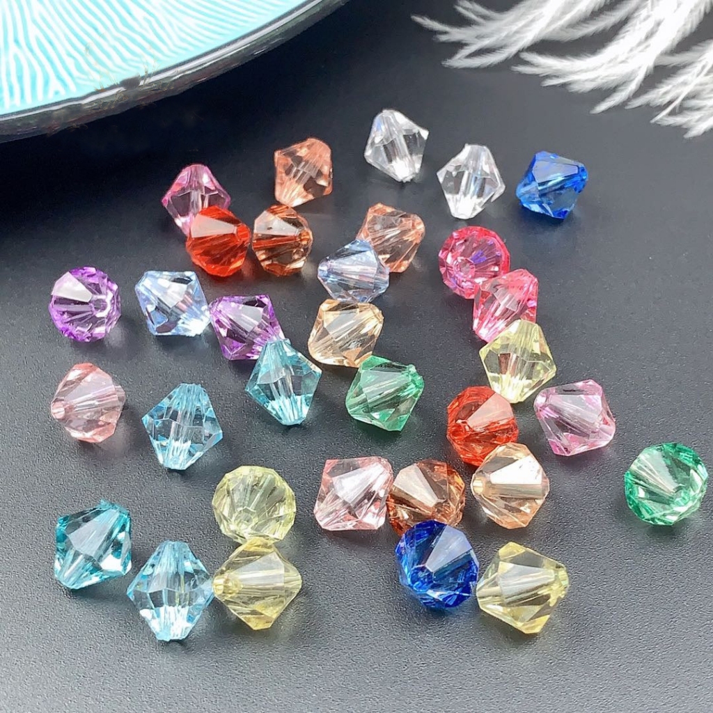 Jual [COD Ready stock]6/8/10MM Manik-manik Bening Kaca PALE COLOR ...