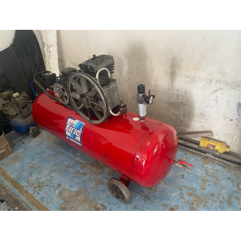 Jual kompressor Fiac Italy tabung 200l | Shopee Indonesia