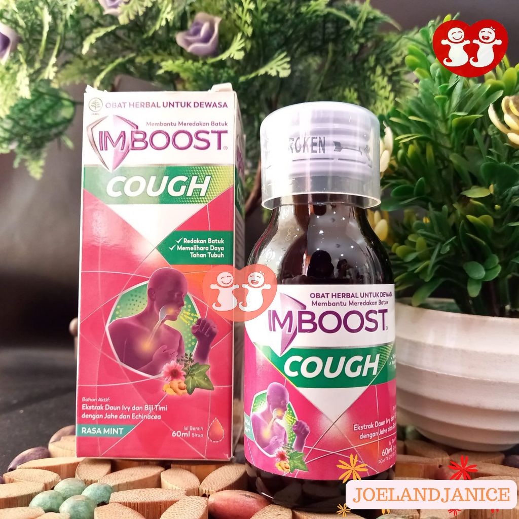 Jual Imboost Cough Syrup 60ml ( Dewasa ) / Obat Batuk HerbaL Dewasa ...