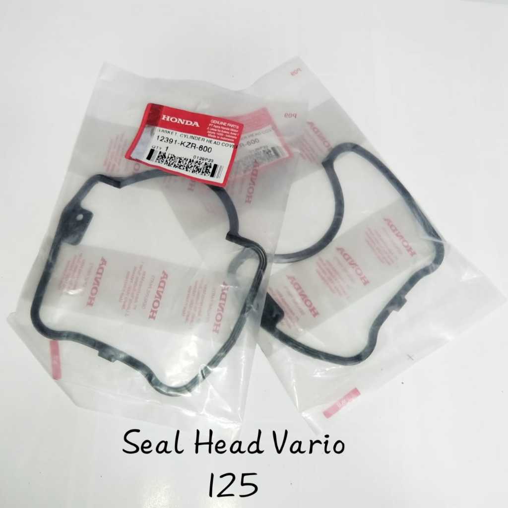 Jual KARET HEAD GASKET CYLINDER HEAD COVER SEAL HEAD VARIO 125//VARIO 150 12391-KZR-600 ORIGINAL ...