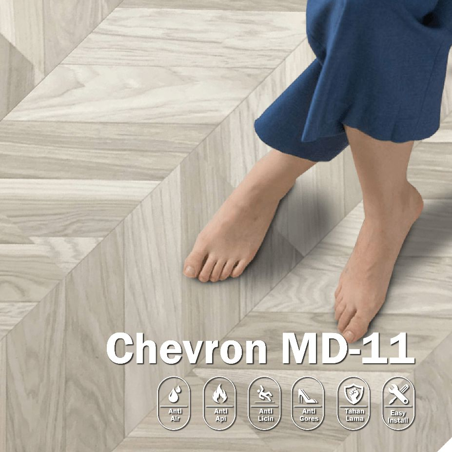 Jual Modern Dekorindo | SPC Chevron 4mm | Lantai SPC 4mm | Lantai Kayu ...