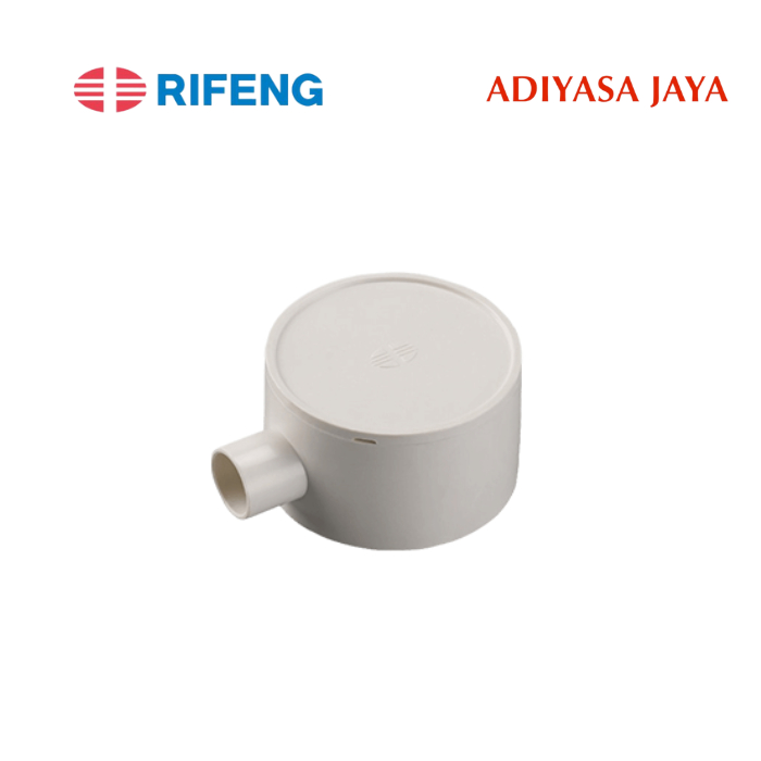 Jual 1 Way Round Junction Box Conduit 3/4 (Rifeng) | Shopee Indonesia