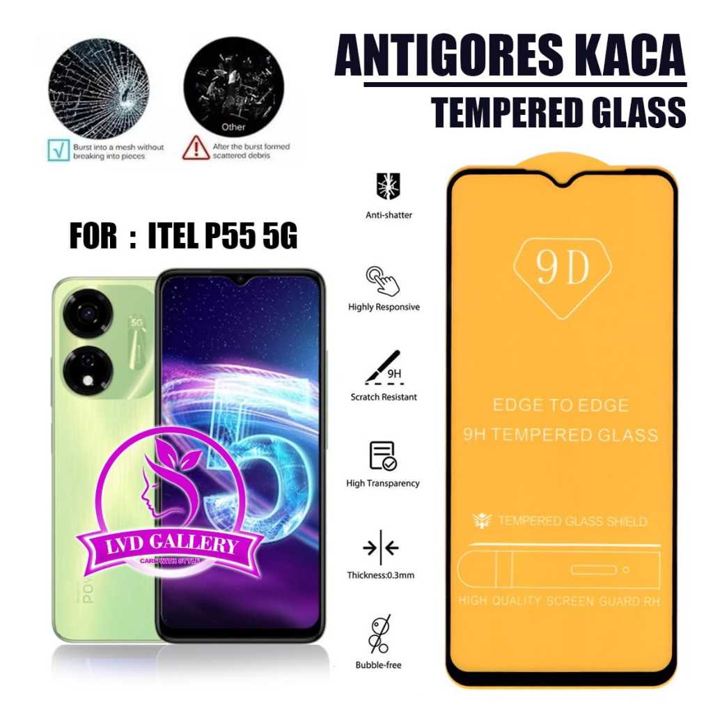 Jual Itel P55 5g Ceramic Matte Ceramic Blue Matte Spy Matte Anti Privacy Temperd Glass