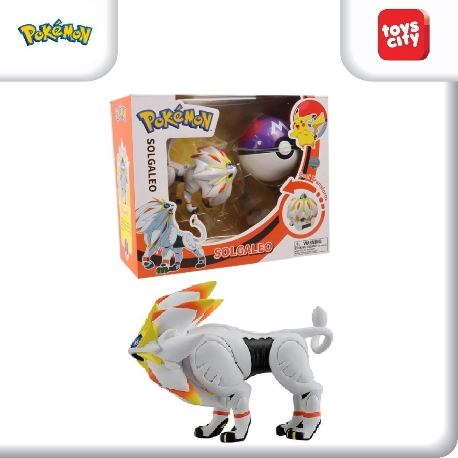 Jual Pokemon Transform Figure & Ball - Solgaleo Apolo Mainan Action ...