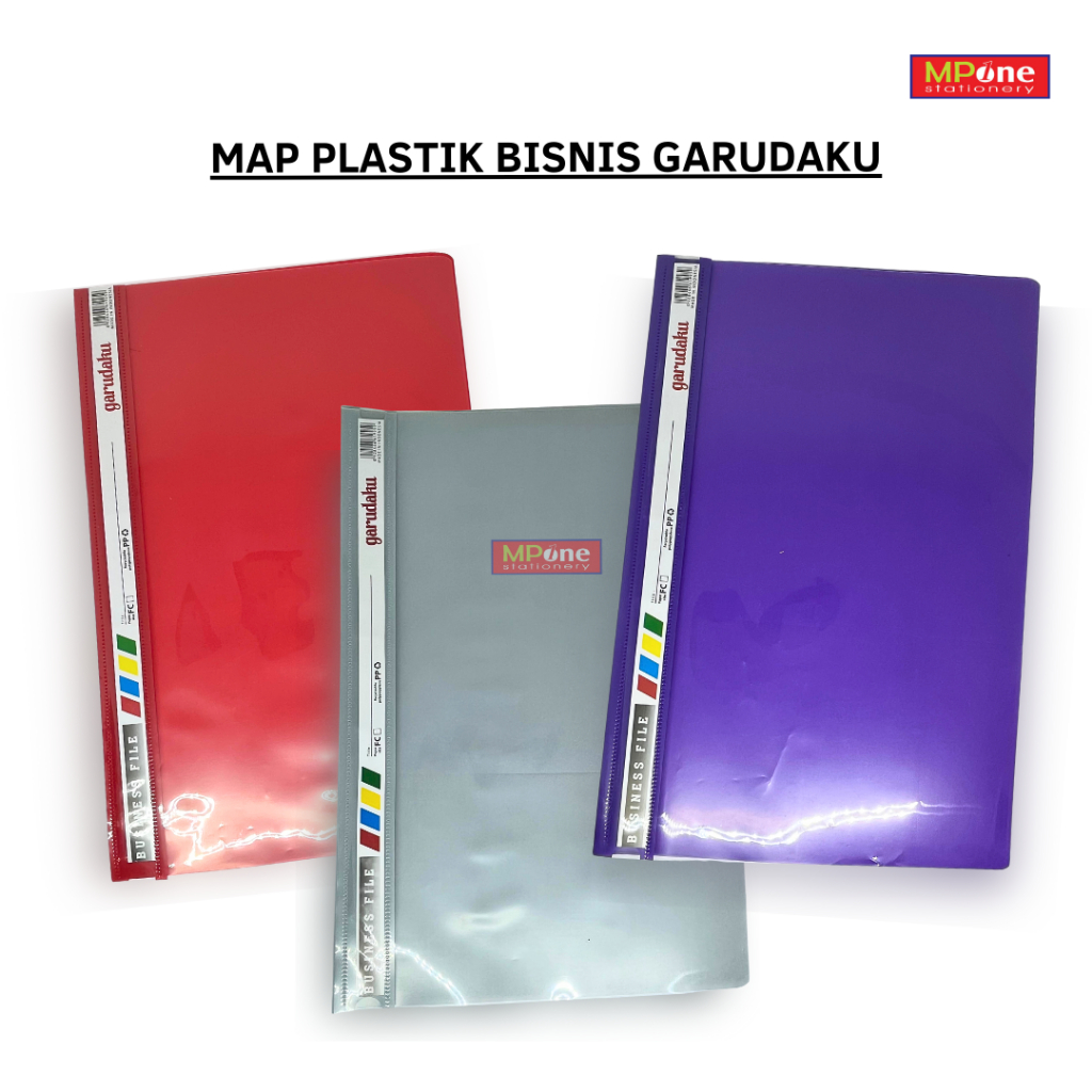 Jual (1 Lsn) Bisnis File / Map Bisnis / Map Plastik Ukuran Folio / Map ...