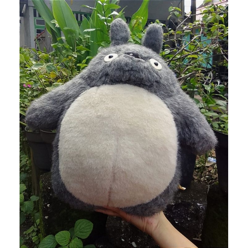 Jual Boneka my Neighbor totoro abu tua gendut klasik studio Ghibli ...