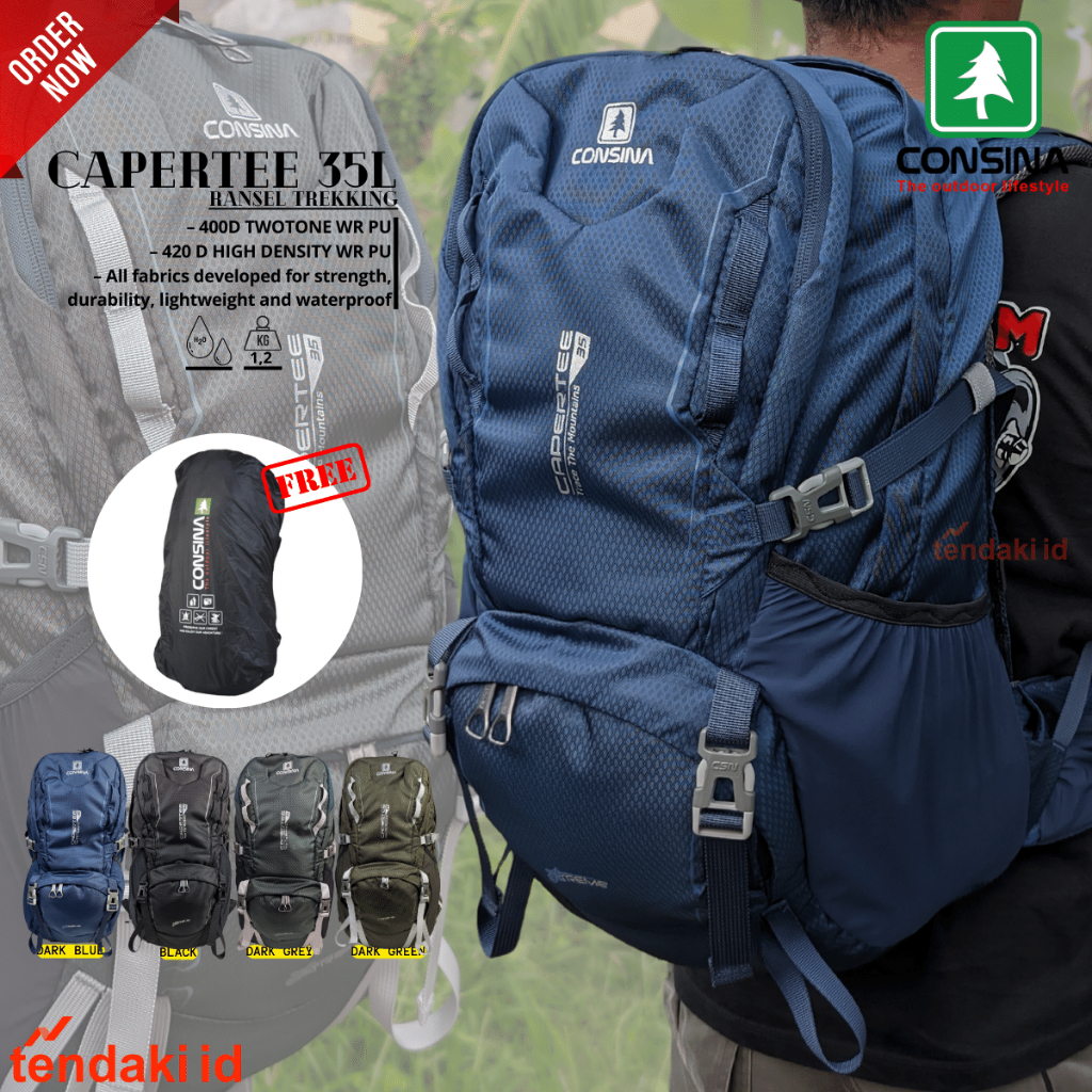Jual DAYPACK CONSINA CAPERTEE 35L | CONSINA CAPERTEE RANSEL TREKKING ...