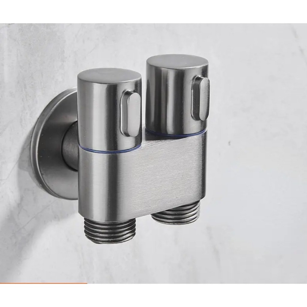 Jual Kran cabang mini Grey abu 2MN stop kran air minimalis kecil mungil ...