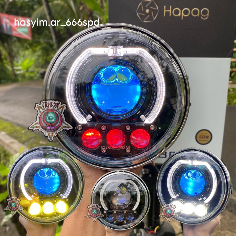 Jual Lampu Biled Ninja SS R Minilaser Hapag 3mata Biled AES Turbo Gen 2 ...