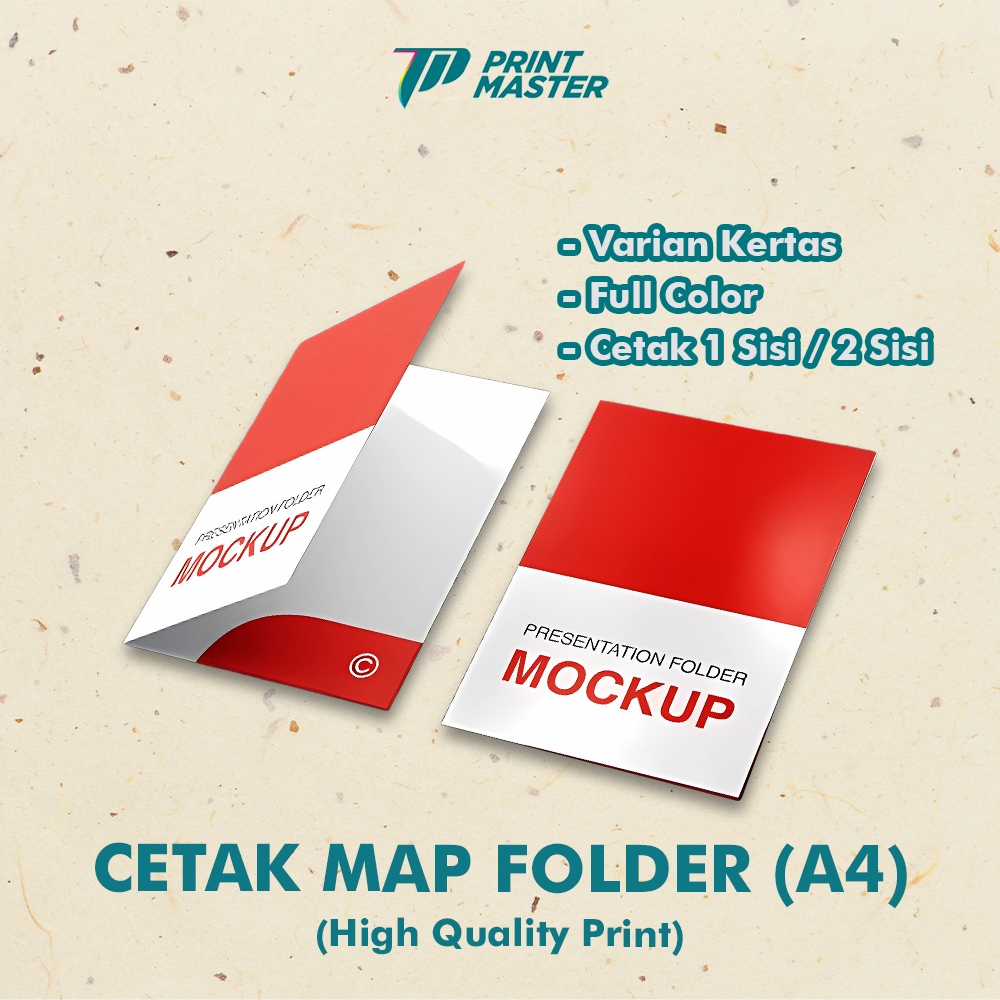 Jual Cetak Map Custom,Map Sekolah Map Kantor,Map Folder Full Color | Shopee Indonesia