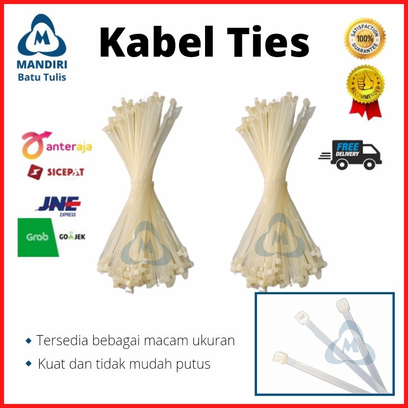 Jual TERMURAH Kabel Ties 3 x 100 mm /Kabel Tis/ Cable Tie Ties ...