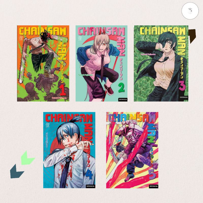 Jual Buku Komik Chainsaw Man - Tatsuki Fujimoto | Shopee Indonesia
