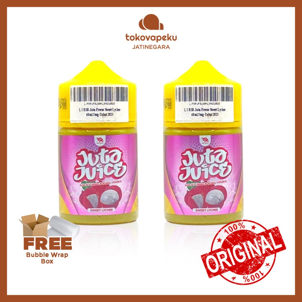 Jual JUTA JUICE SWEET LYCHEE JUTA JUICE LYCHEE 60ML ORI by RSR BREW ...