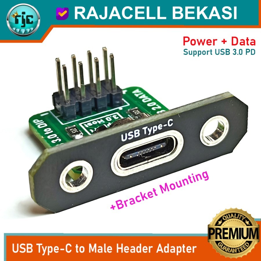 Jual USB Type-C to DIP Terminal Converter Adapter Female USB C Breakout ...