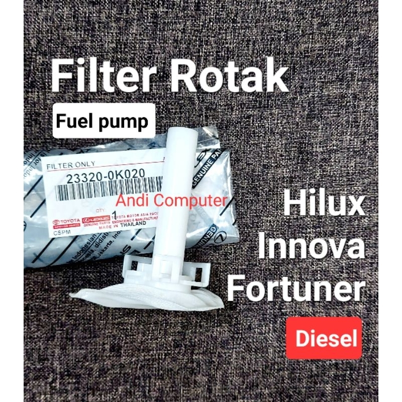 Jual Filter Rotak Fuel pump innova Hilux Fortuner Diesel Disel Solar ...