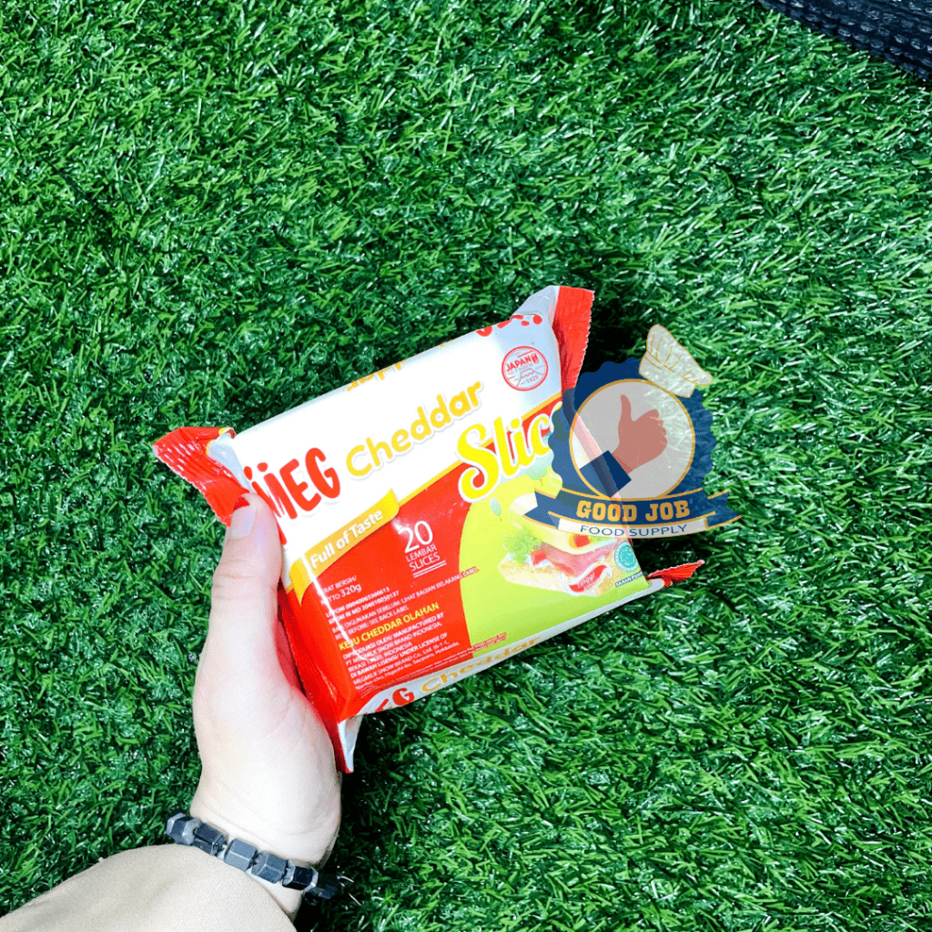 Jual MEG CHEESE Cheddar Slice 20 Lembar Halal │ Chedar. | Shopee Indonesia