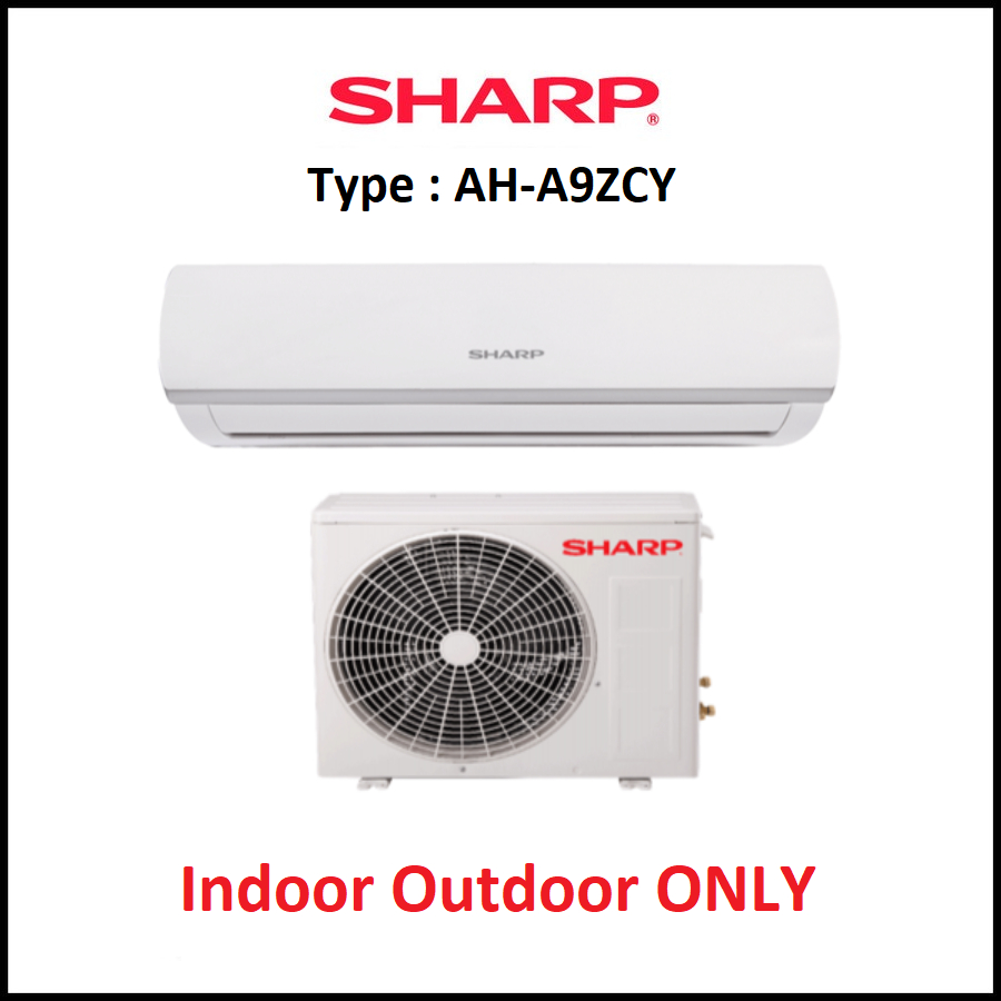 Jual SHARP AH-A9ZCY / 9ZCY / 9 ZCY AC Split Standard R32 1 PK | Shopee ...