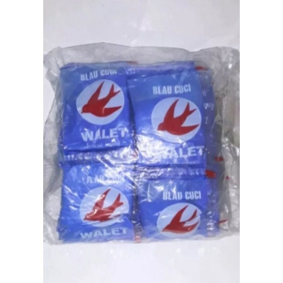 Jual Blau Cuci Cap Walet 1 pak isi 30 Sachet | Shopee Indonesia