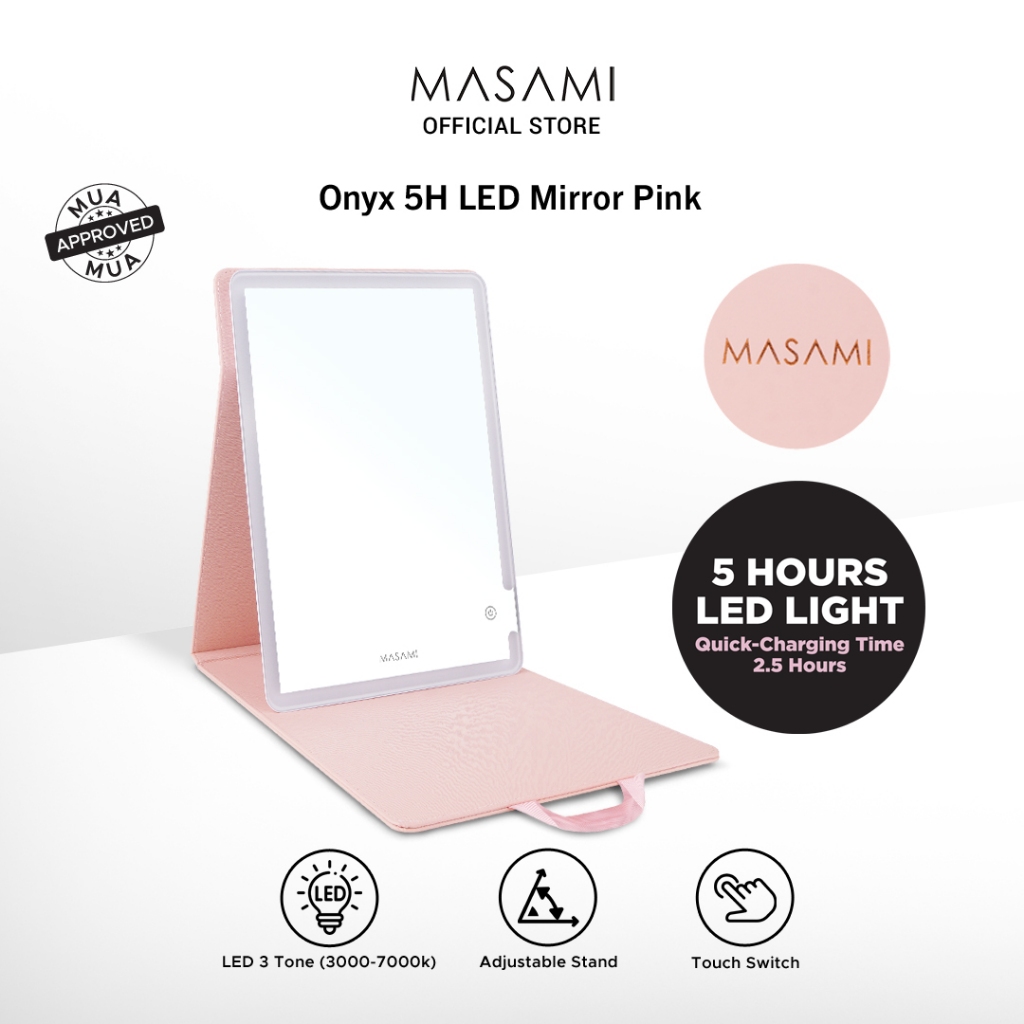 Jual Masami Onyx LED Mirror / Frameless Mirror / Kaca Cermin MUA Baby Onyx LED Baby Onyx ...
